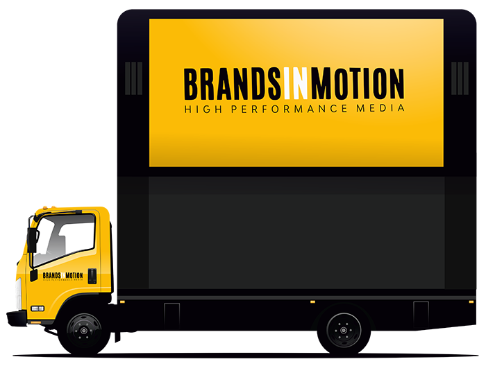 BRANDS IN MOTION: Digital Mobile Billboard Network