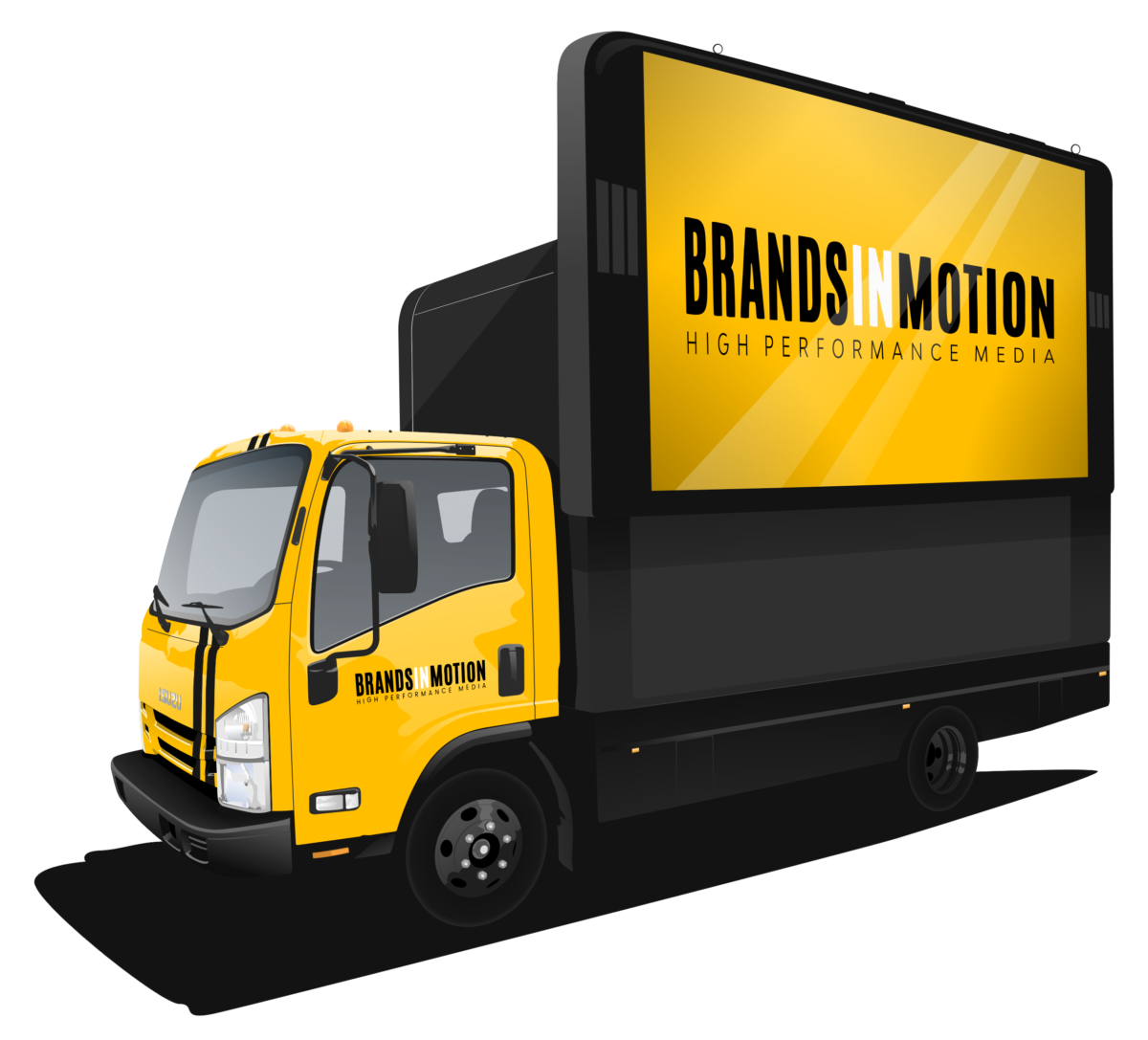 BRANDS IN MOTION: Digital Mobile Billboard Network